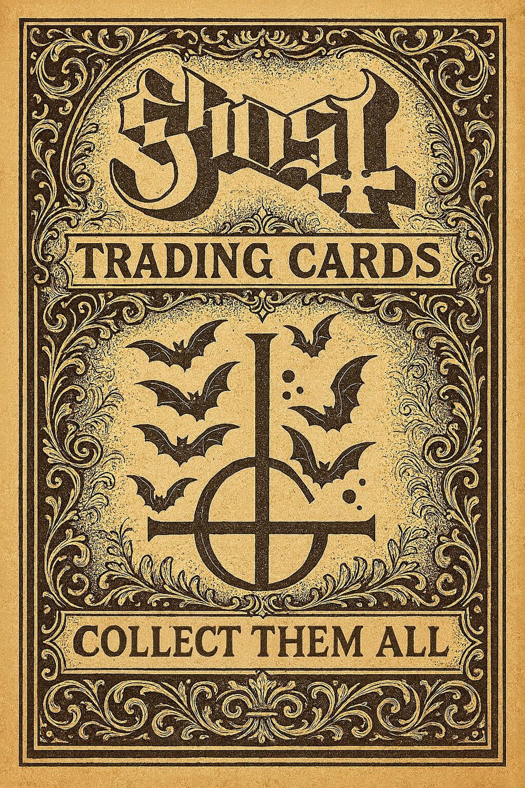 The Band Ghost Inspired Trading Cards - Etsy