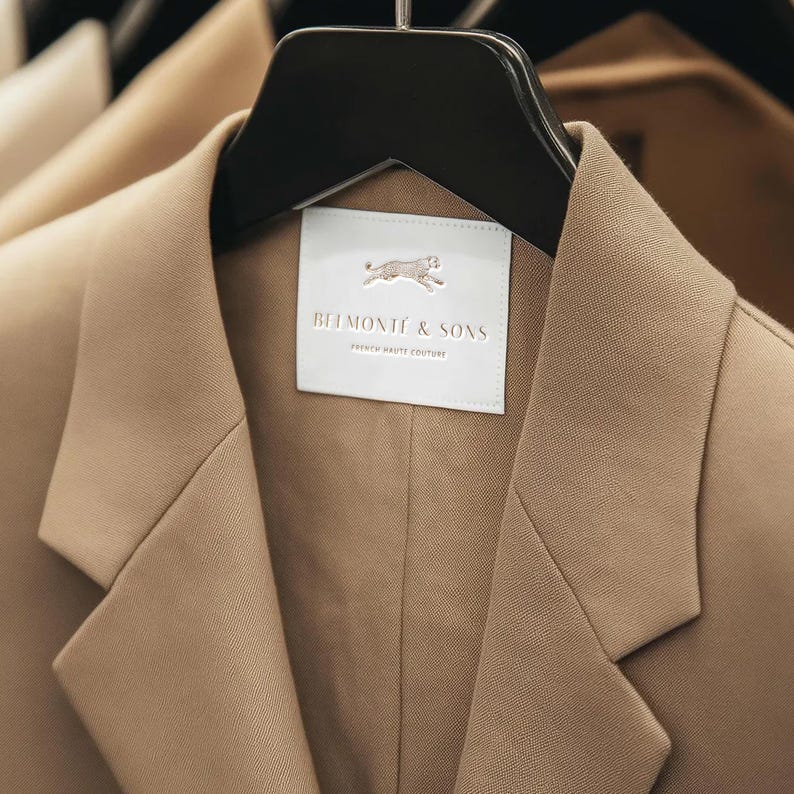 Semi Custom Brand Kit | Cheetah Premade Logo Design: Luxury Branding ...