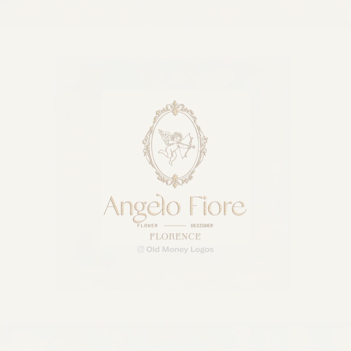 Cupid Old Money Logo Design | Cupid Logo | Cupid | Angel Logo | Logo ...