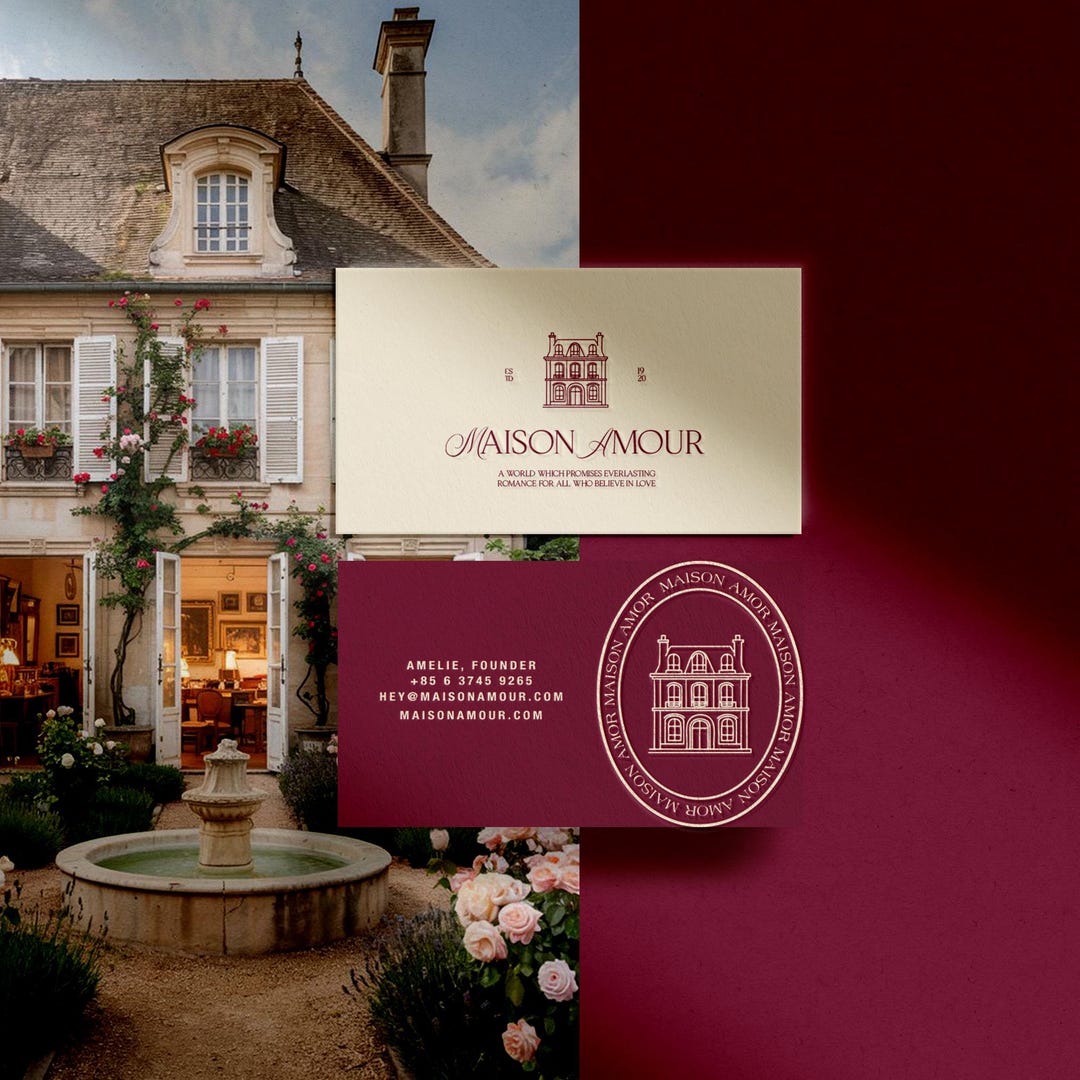 Mansion Logo | Artisan Logo | House Logo | Hand Drawn House Logo L Logo ...