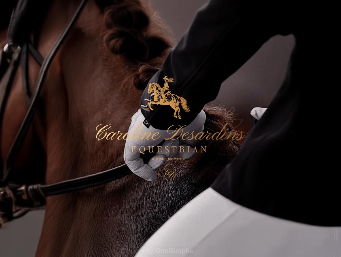Equestrian Logo Design: Elegant Horse Brand Identity - Etsy