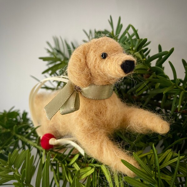 Felt Golden Retriever - Etsy