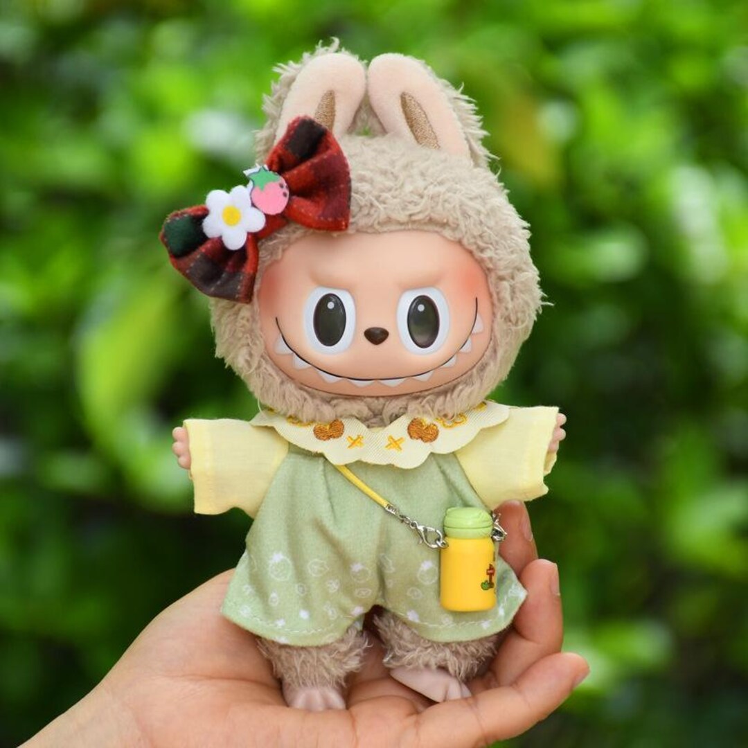 Labubu Clothes Only - Strawberry Belle Jumpsuit Labubu Cute Baby ...
