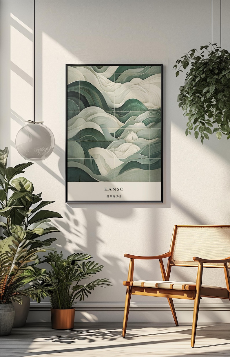 Kanso Print, Japandi, Large Japanese Wall Art, Gallery Wall Art, Modern ...