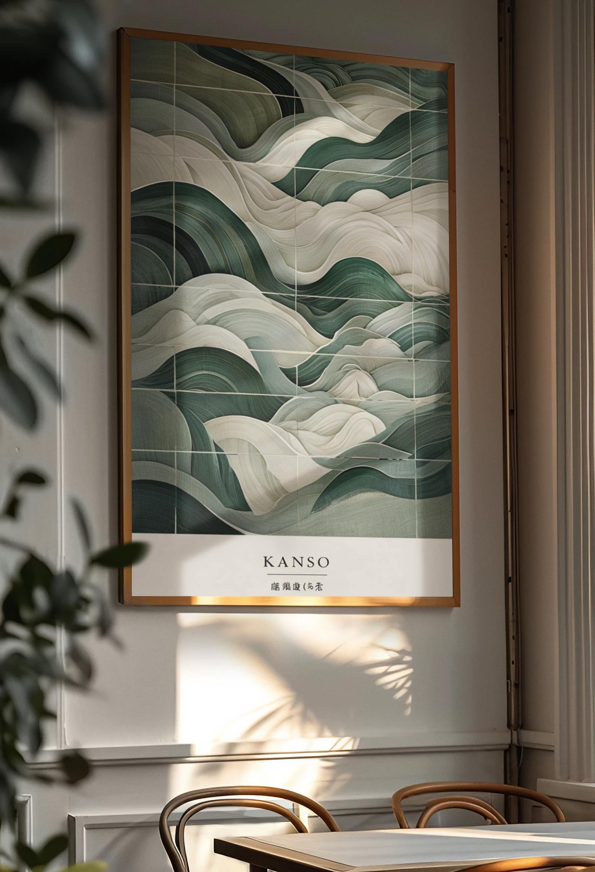 Kanso Print, Japandi, Large Japanese Wall Art, Gallery Wall Art, Modern ...