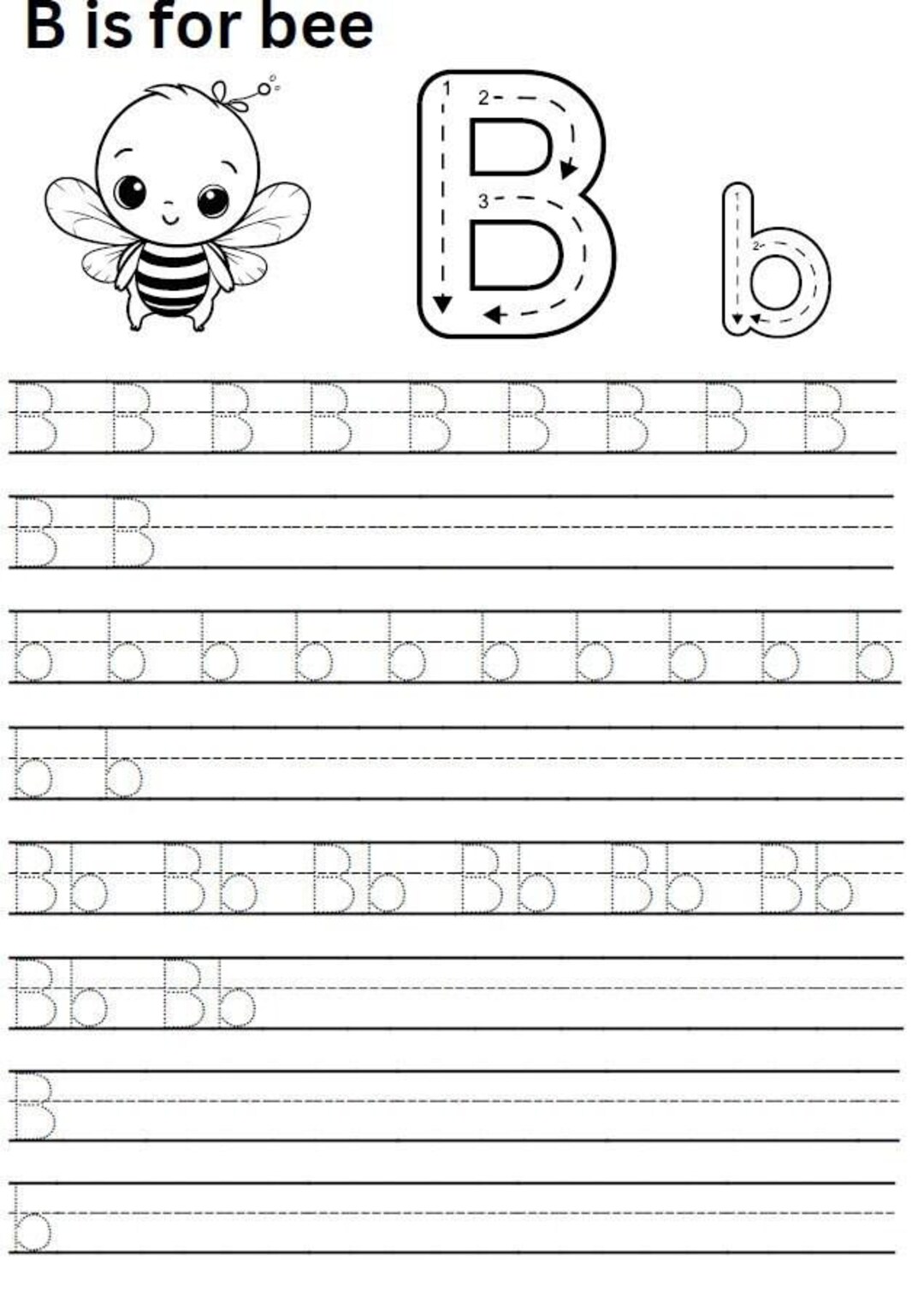 26 Printable Alphabet Tracing Worksheets. Handwriting Practice. Letter ...