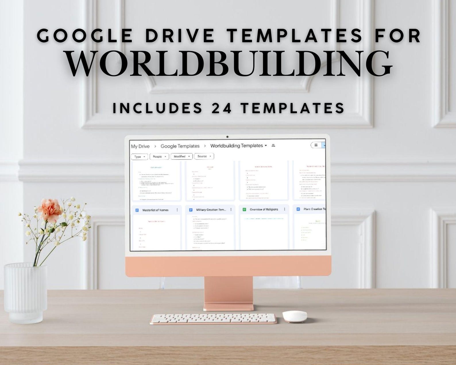 Worldbuilding Templates | 24 Google Drive Docs & Sheets | Digital ...