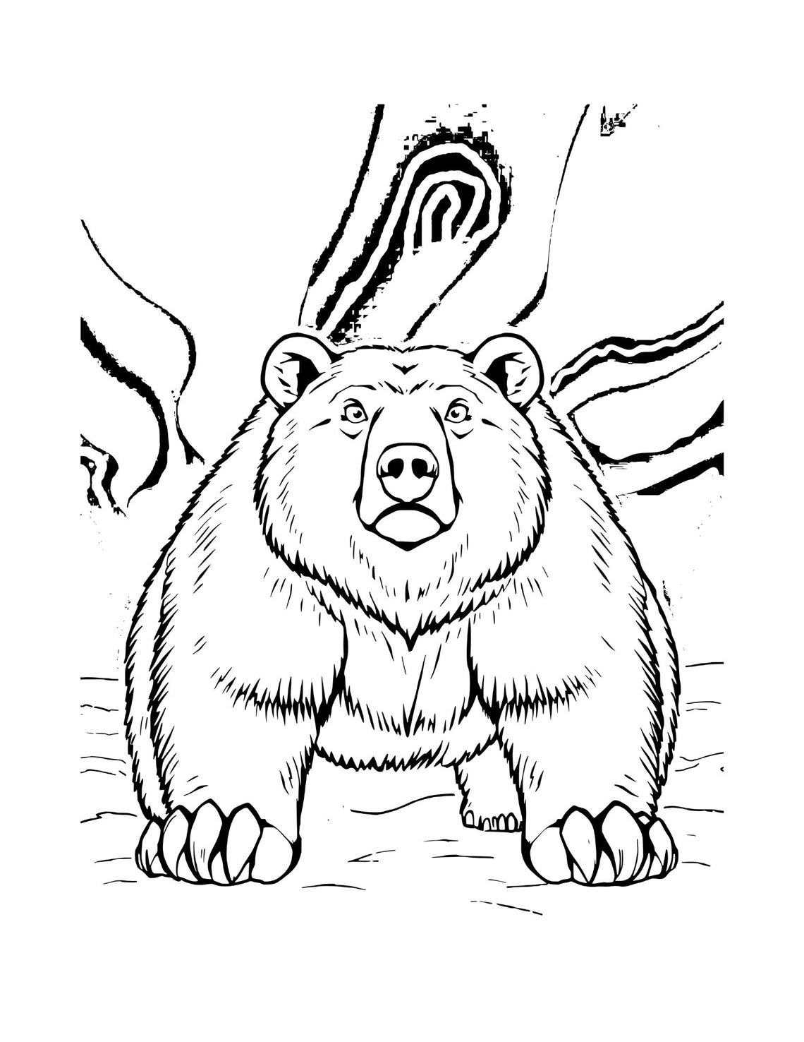Big Bear Adventures, A Fun and Furry Coloring Book, Big Bear Adventures ...