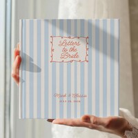 Custom Letters to the Bride Book Bridal Shower Memory Scrapbook Bride ...