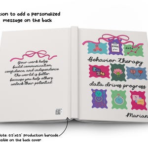 Personalized RBT Bcba Journal, Custom ABA Therapist Appreciation ...