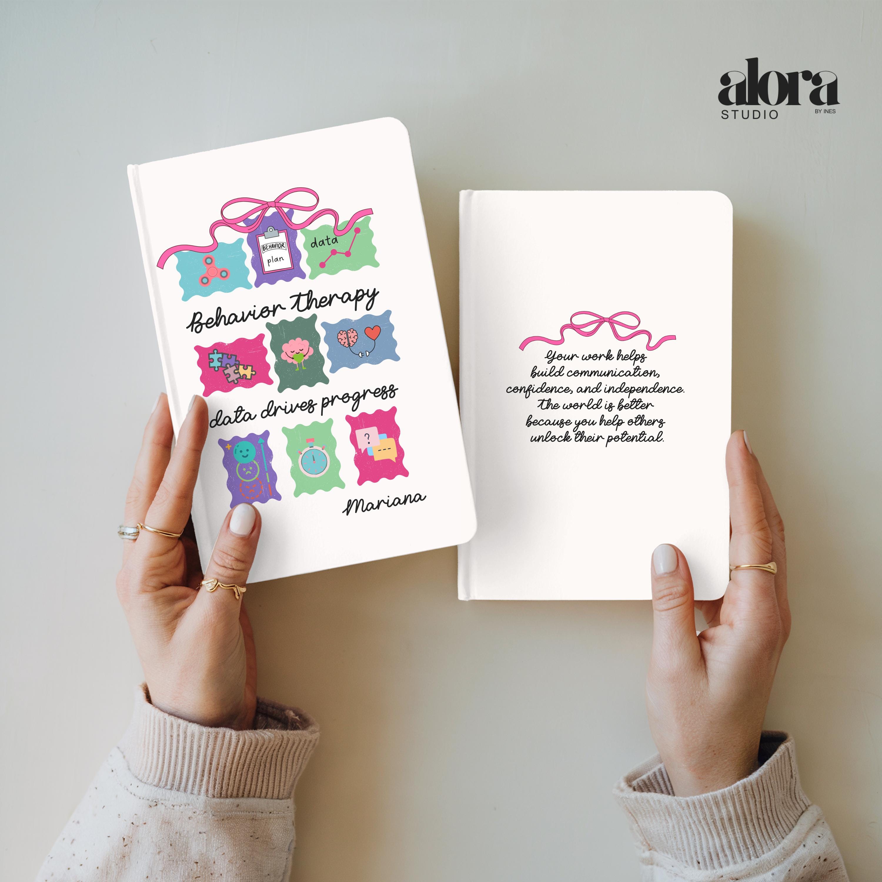 Personalized RBT Bcba Journal, Custom ABA Therapist Appreciation ...