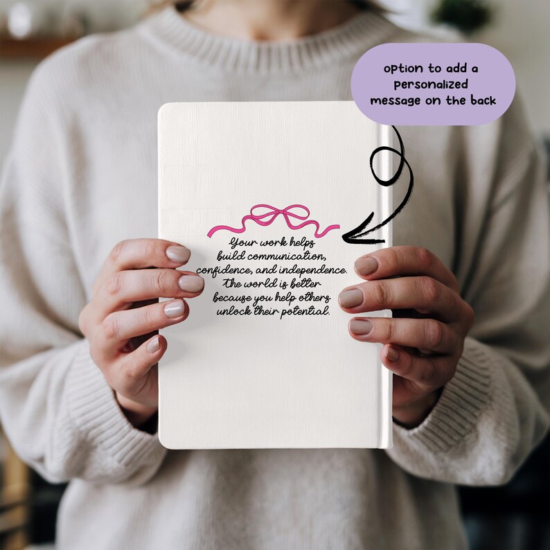 Personalized RBT Bcba Journal, Custom ABA Therapist Appreciation ...