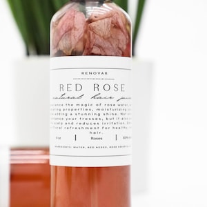 Red Rose Natural Rose Water - Etsy