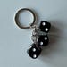 DICE KEYCHAIN | Y2k 2000s Vintage Style Goth Emo Punk Retro Dice ...