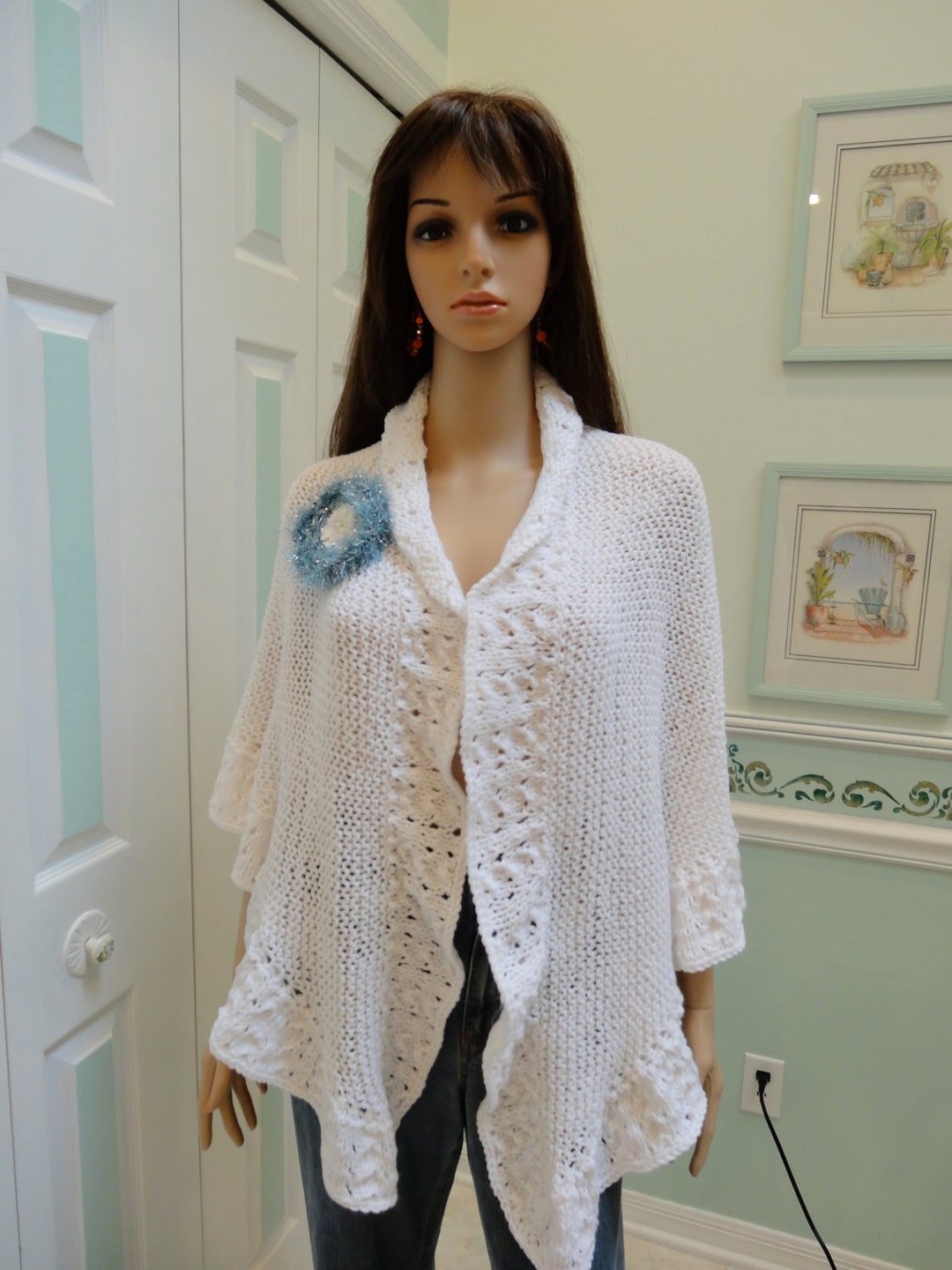 Sale,shawl, UK-PRINCESS Catherine Style Shawl, White, With Removable ...