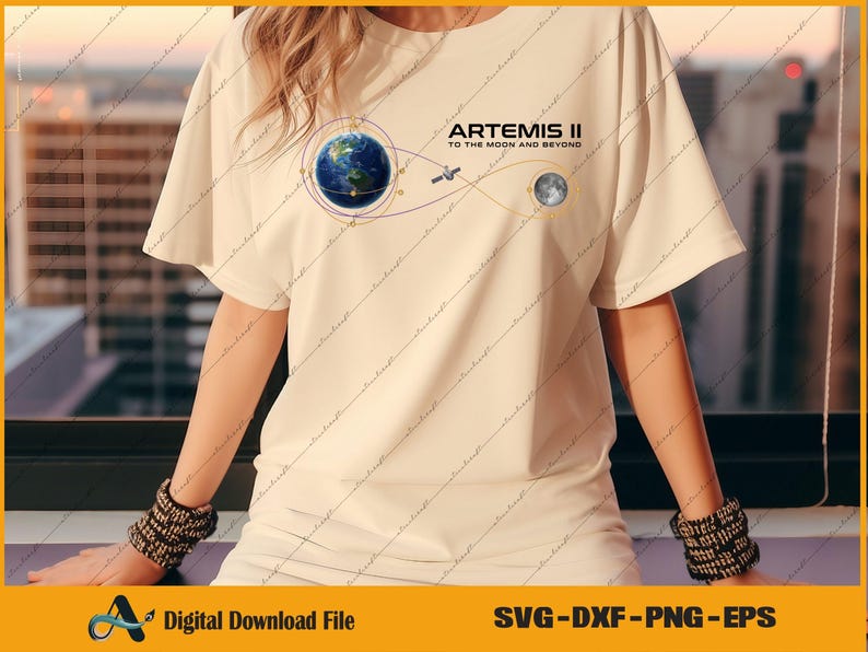 Artemis II PNG Mission spatiale SVG Atterrissage sur la lune Fan de ...