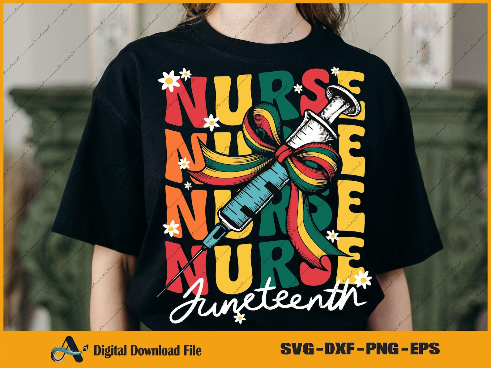 Juneteenth Nurse SVG PNG | Black Nurse Pride Sublimation | RBG Nurse ...
