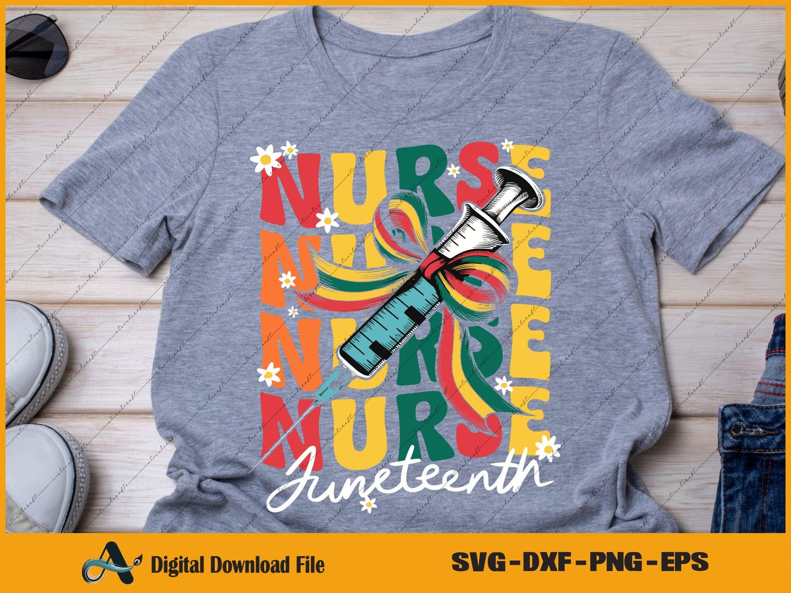 Juneteenth Nurse SVG PNG | Black Nurse Pride Sublimation | RBG Nurse ...