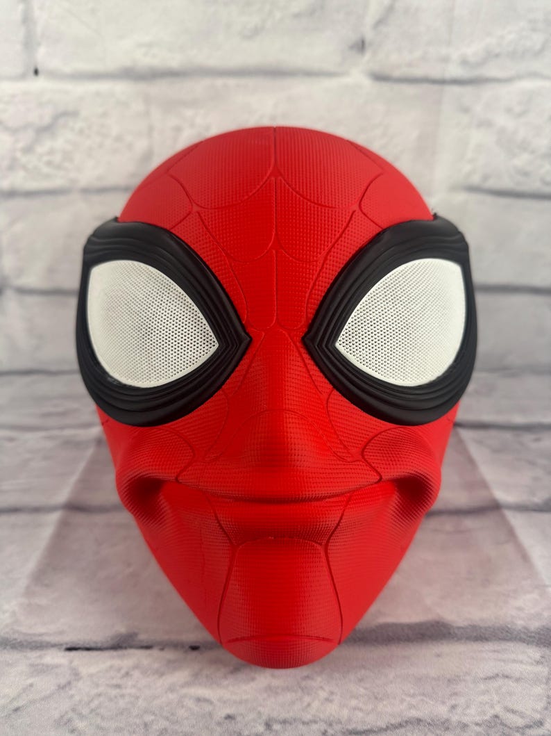 Derpy Spider-man Inspired Mask Cosplaying Helmet - Etsy
