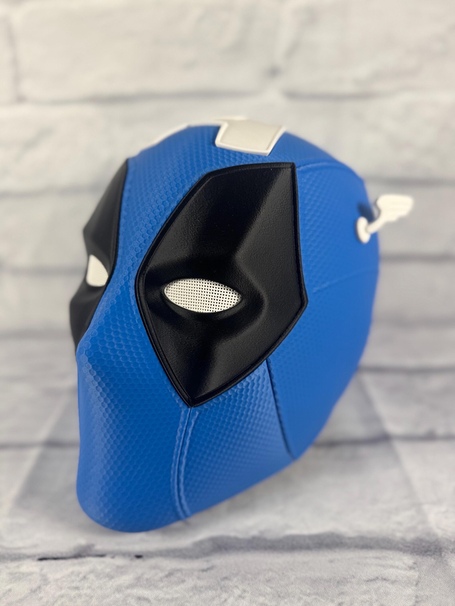 Captain Deadpool Inspired Mask Cosplaying Helmet 3D Printed - Etsy
