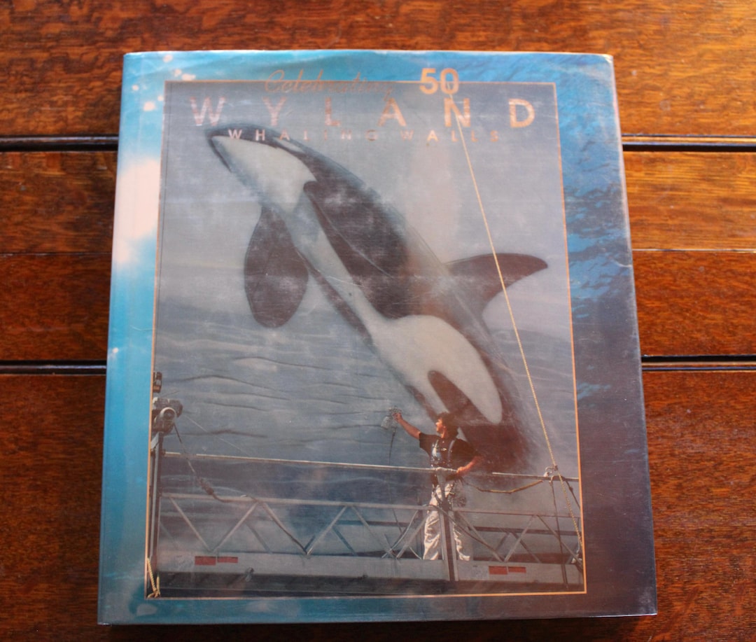 Celebrating 50 Wyland Whaling Walls - Whale Murals Hardcover Art Book ...