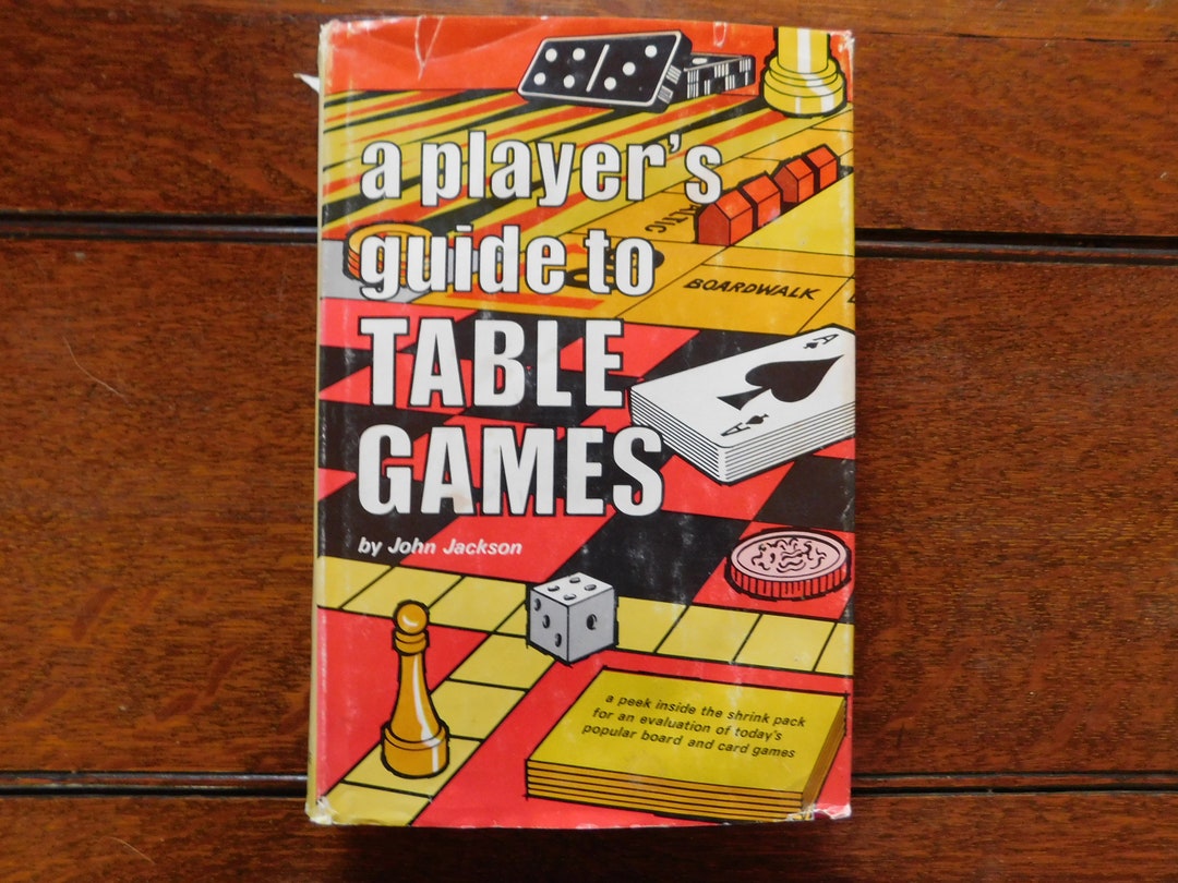 A Player's Guide to Table Games by John Jackson - 1970's Guide Book to ...