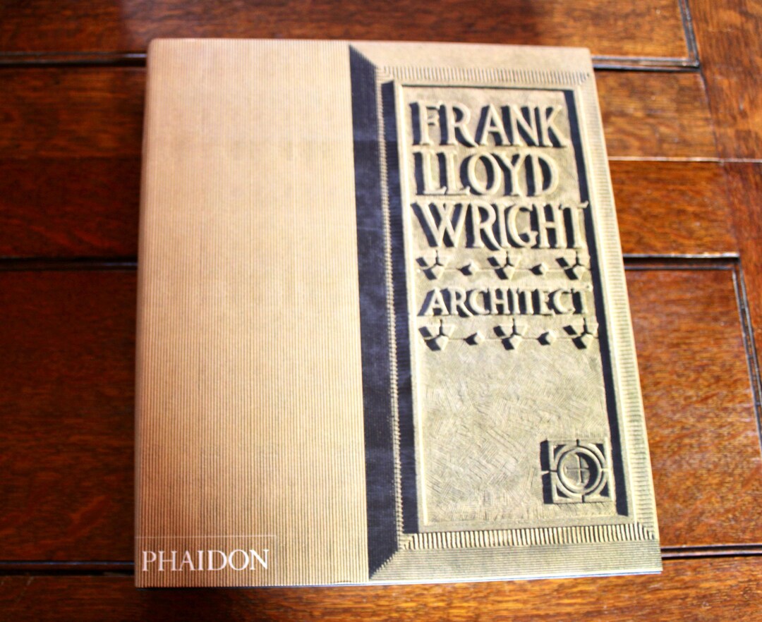 Frank Lloyd Wright Architect by Robert Mccarter - Hardcover With DJ- Big Frank Lloyd Wright ...