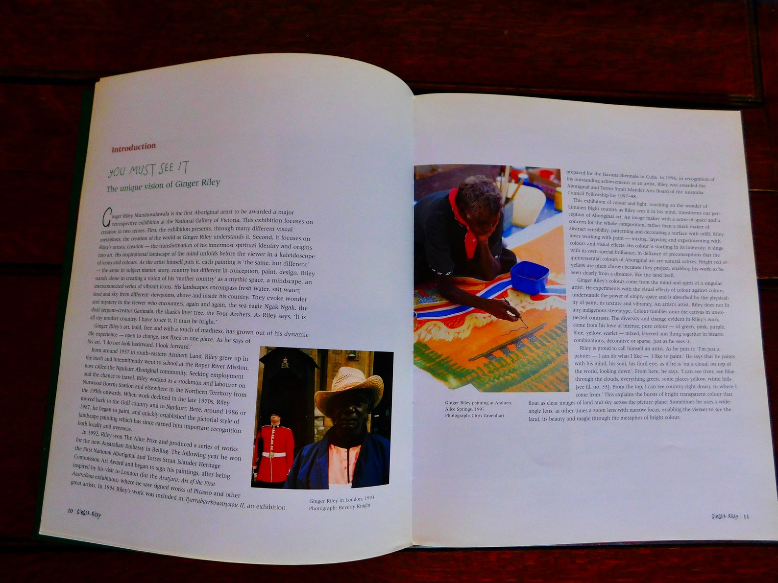 Ginger Riley by Judith Ryan - Australian Aboriginal Art Book 1997 ...