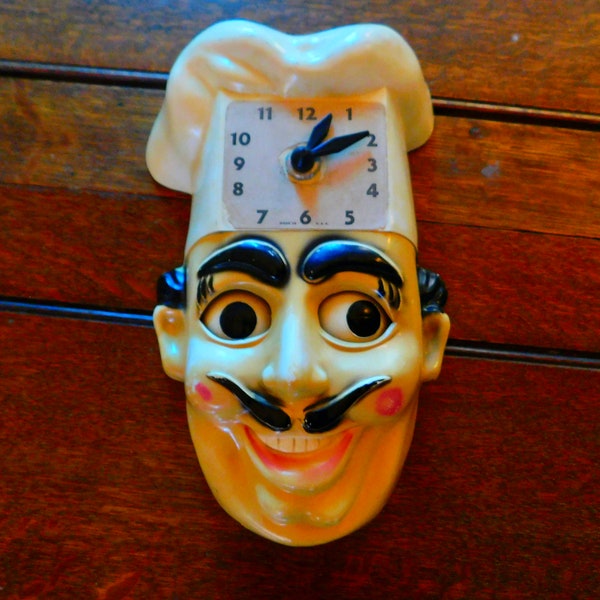 Moving Eyes Clock - Etsy