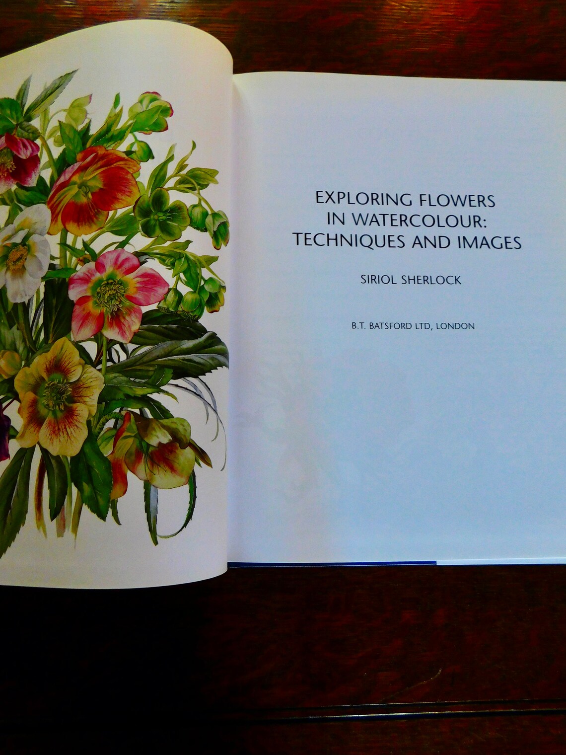 Exploring Flowers in Watercolor Techniques and Images by Siriol ...