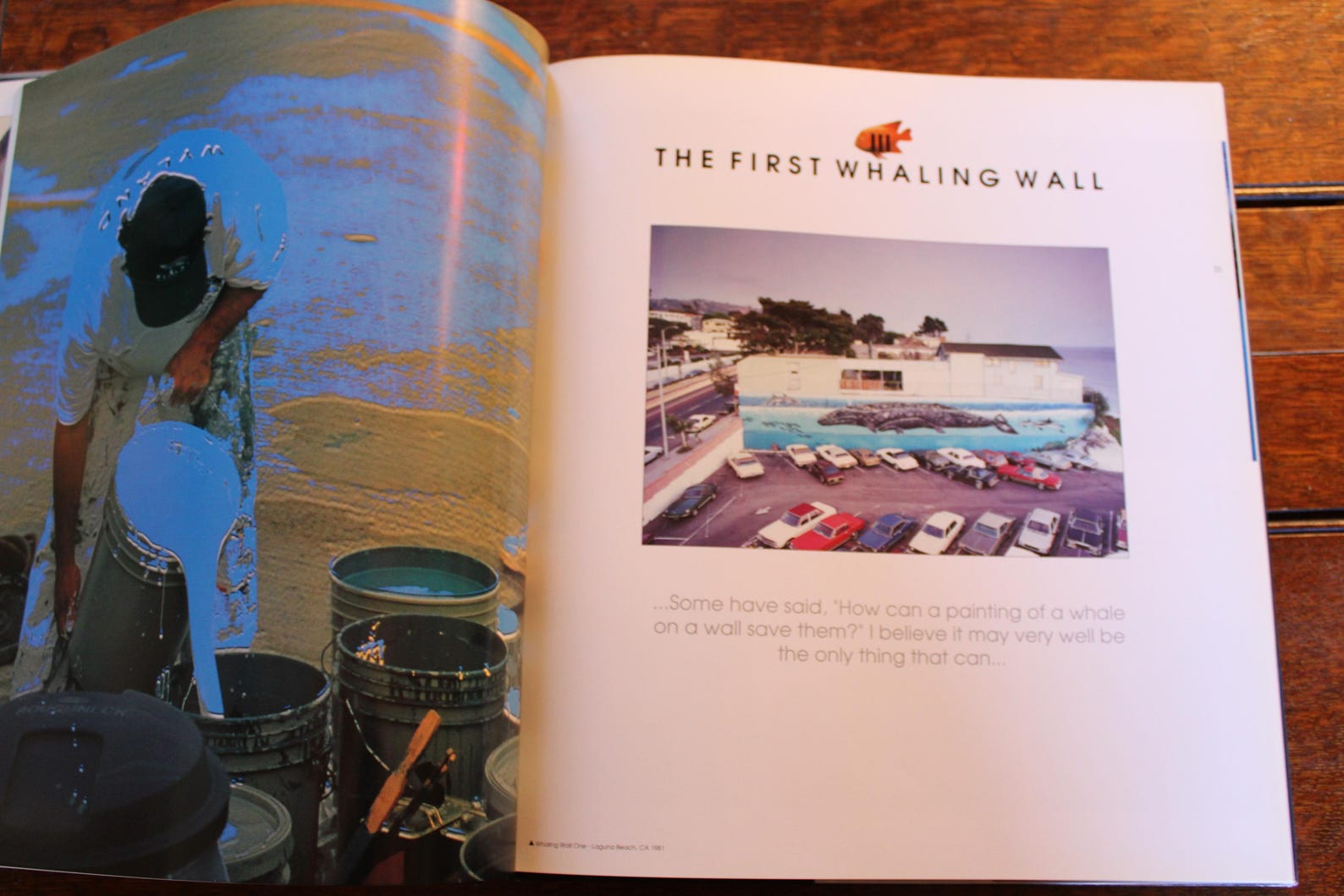 Celebrating 50 Wyland Whaling Walls - Whale Murals Hardcover Art Book ...
