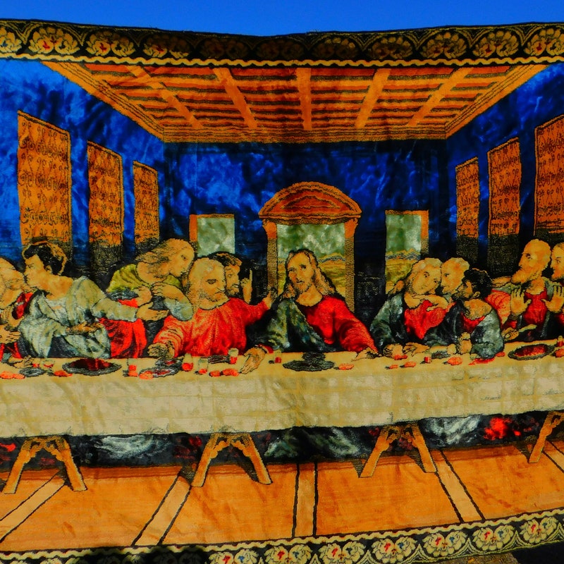 Last Supper Tapestry - Etsy