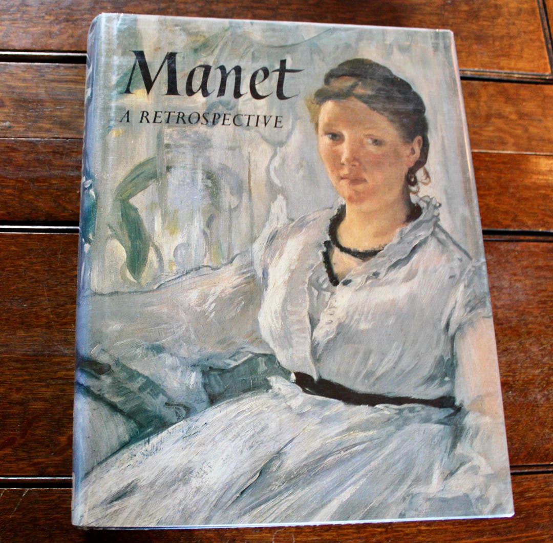 Manet A Retrospective by T.A. Gronberg - Manet Art Book - Hardcover ...