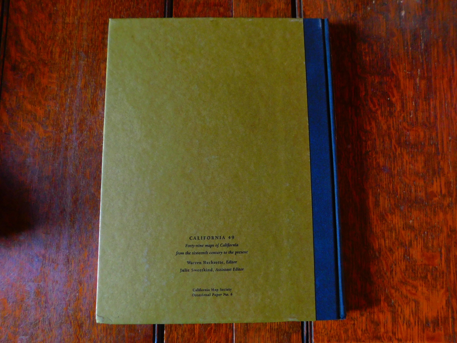 California 49 - California Map Society Hardcover Book First Edition ...