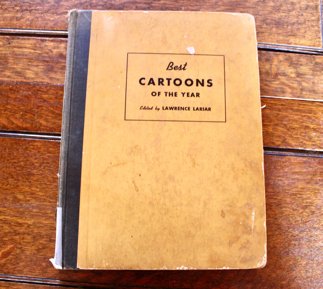 WWII Best Cartoons of the Year Edited by Lawrence Lariar 1942 WWII ...