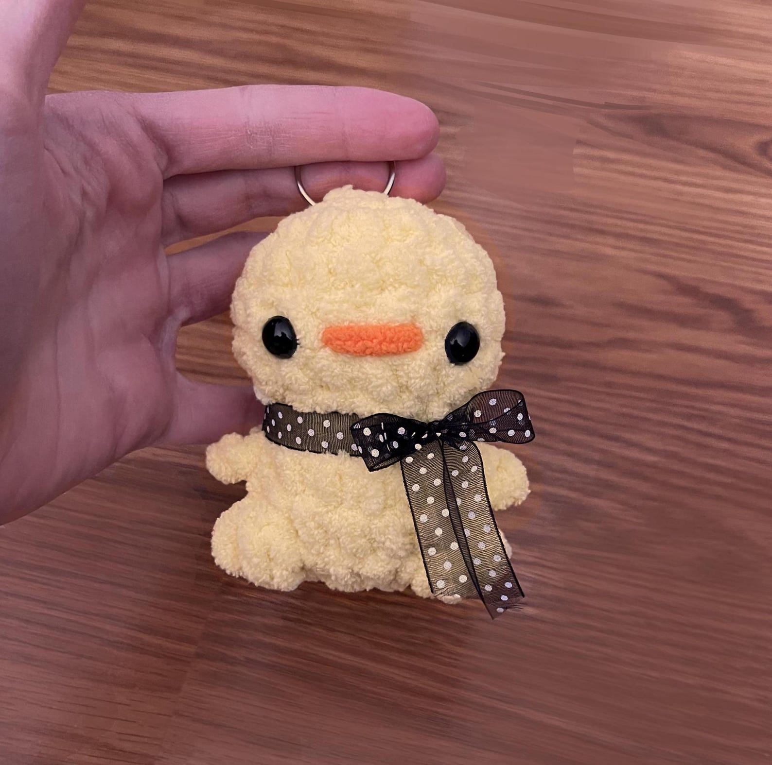 CUSTOMIZEABLE Kawaii Crochet Miffy/duck Keychain Plushie | Cute ...