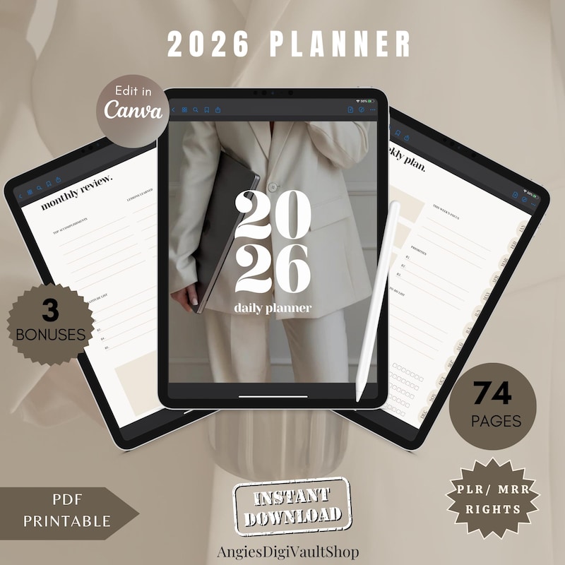 2026 Planner Reseller - Etsy UK