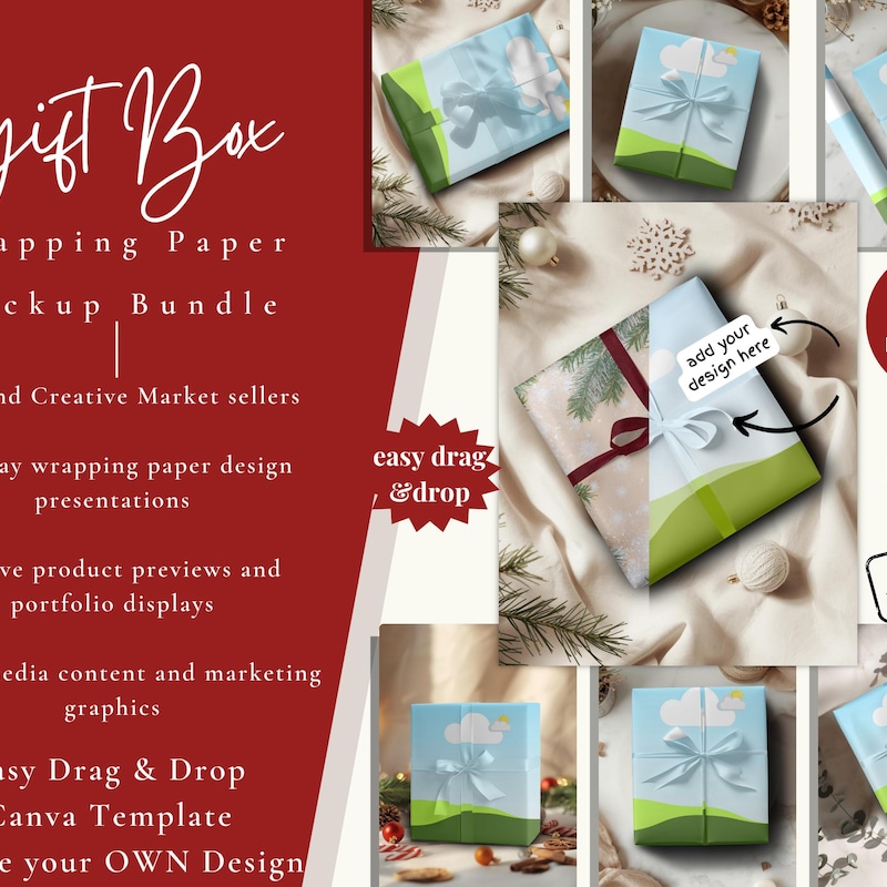 Gift Wrapping Box Set - 60+ Gift Ideas for 2025