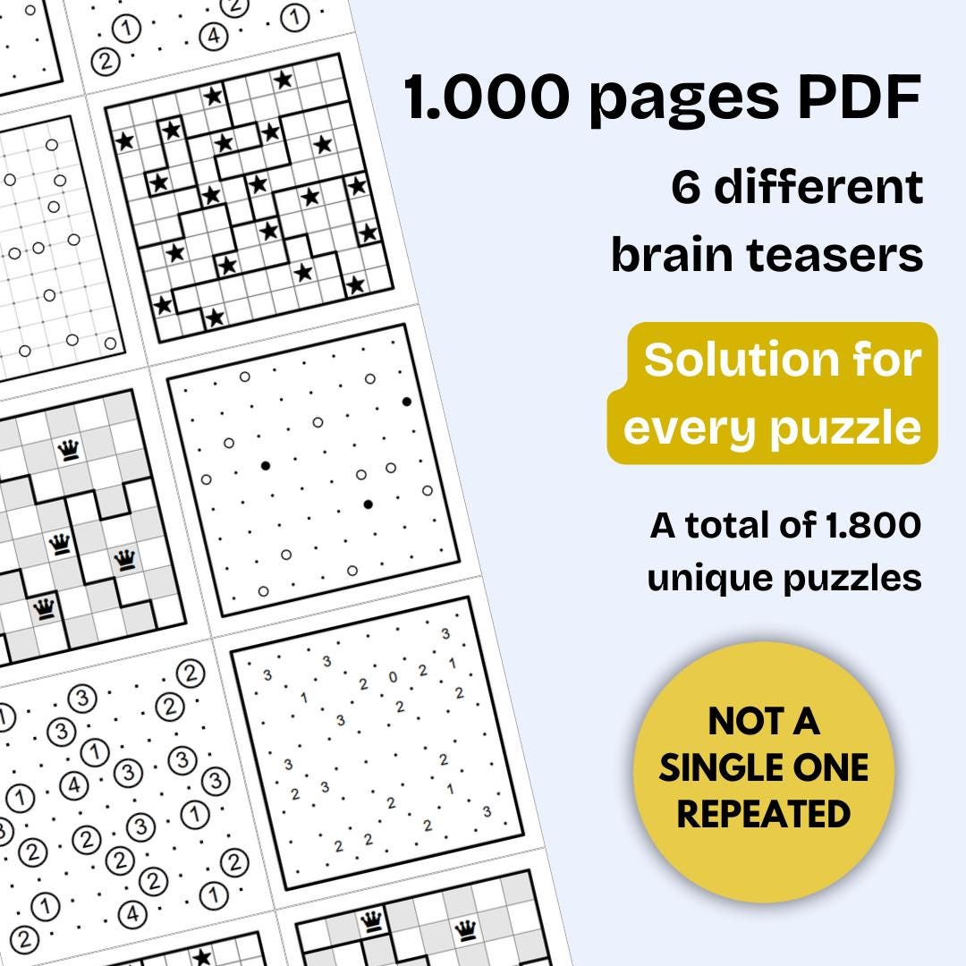 Spatial Reasoning Bundle, Visual Logic Mega Collection, 5-in-1 Logic ...