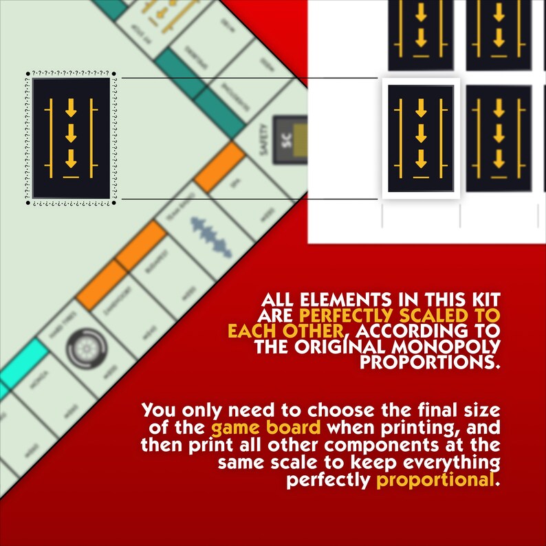 Printable Formula 1 Monopoly Board Game - F1 Circuits (instant Download ...