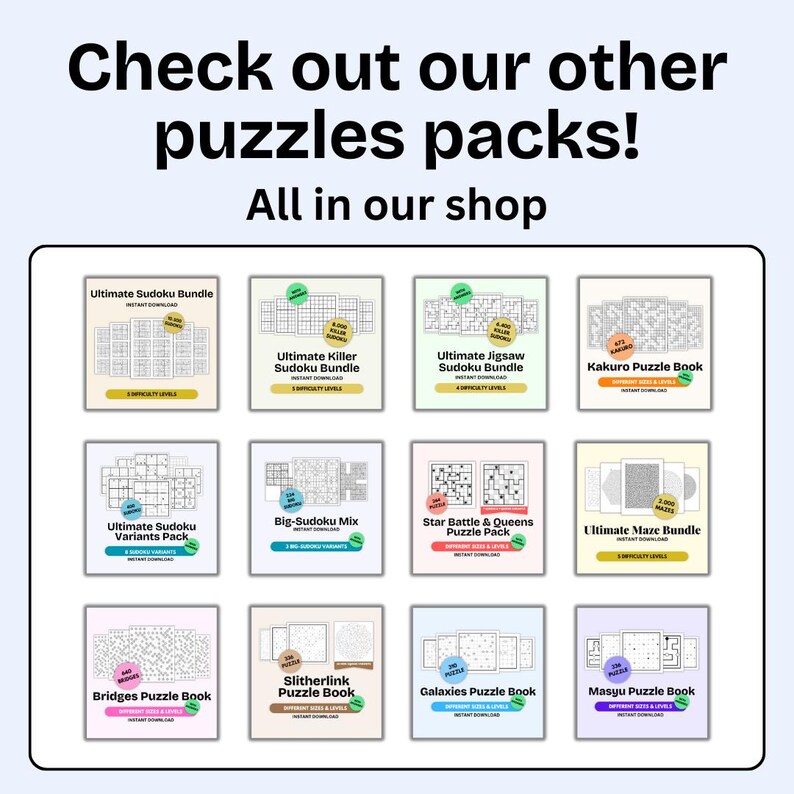 Spatial Reasoning Bundle, Visual Logic Mega Collection, 5-in-1 Logic ...