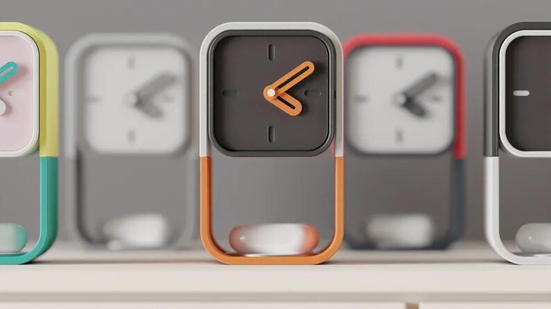 Modular Desktop Clock With Magsafe Charging & Hidden Storage - Etsy