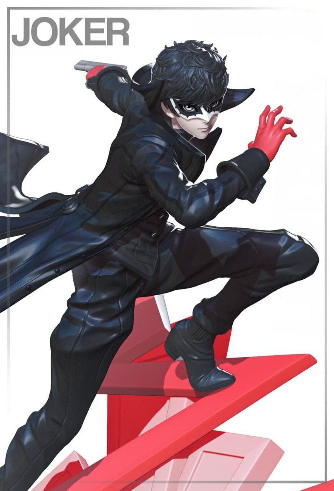 Joker | Persona 5 | Shin Megami Tensei | STL Model | 3D File | High ...