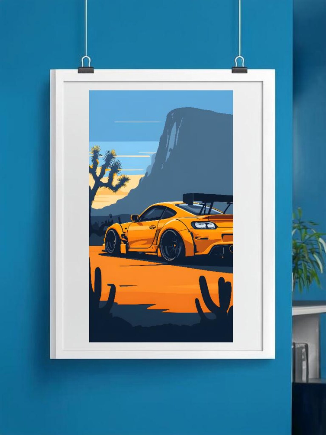 RC Car Wall Art, Sporty Car Poster | Matte Vertical Wall Art | Modern ...