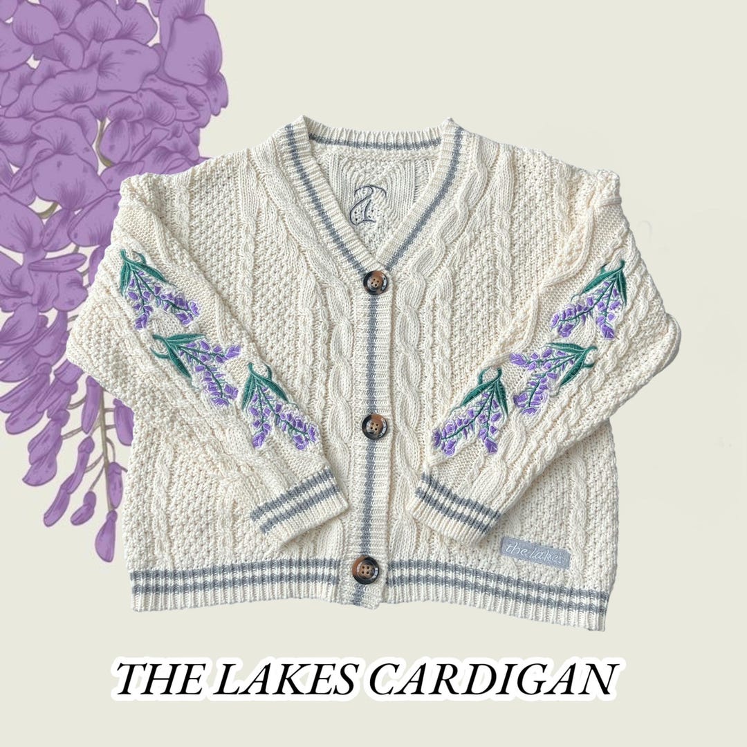 Folklore Inspired the Lakes Cardigan for Swifties, Eras - Etsy