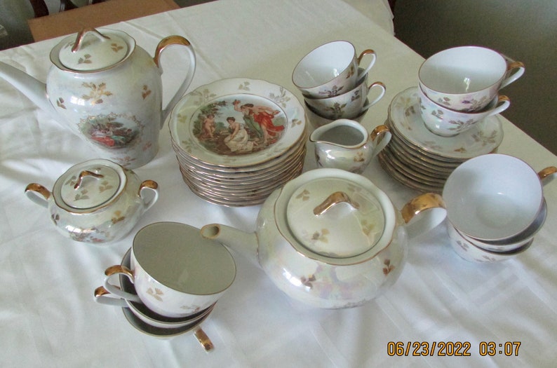 Kahla Madonna Tea Set, Made in GDR, 41 Piece. - Etsy