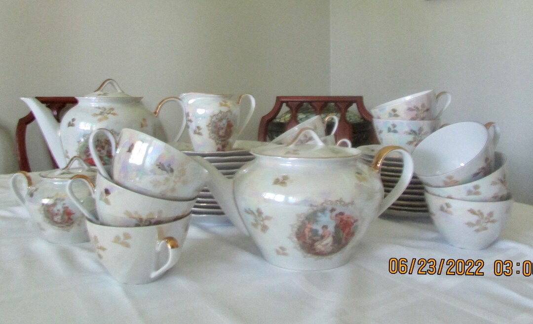 Kahla Madonna Tea Set, Made in GDR, 41 Piece. - Etsy