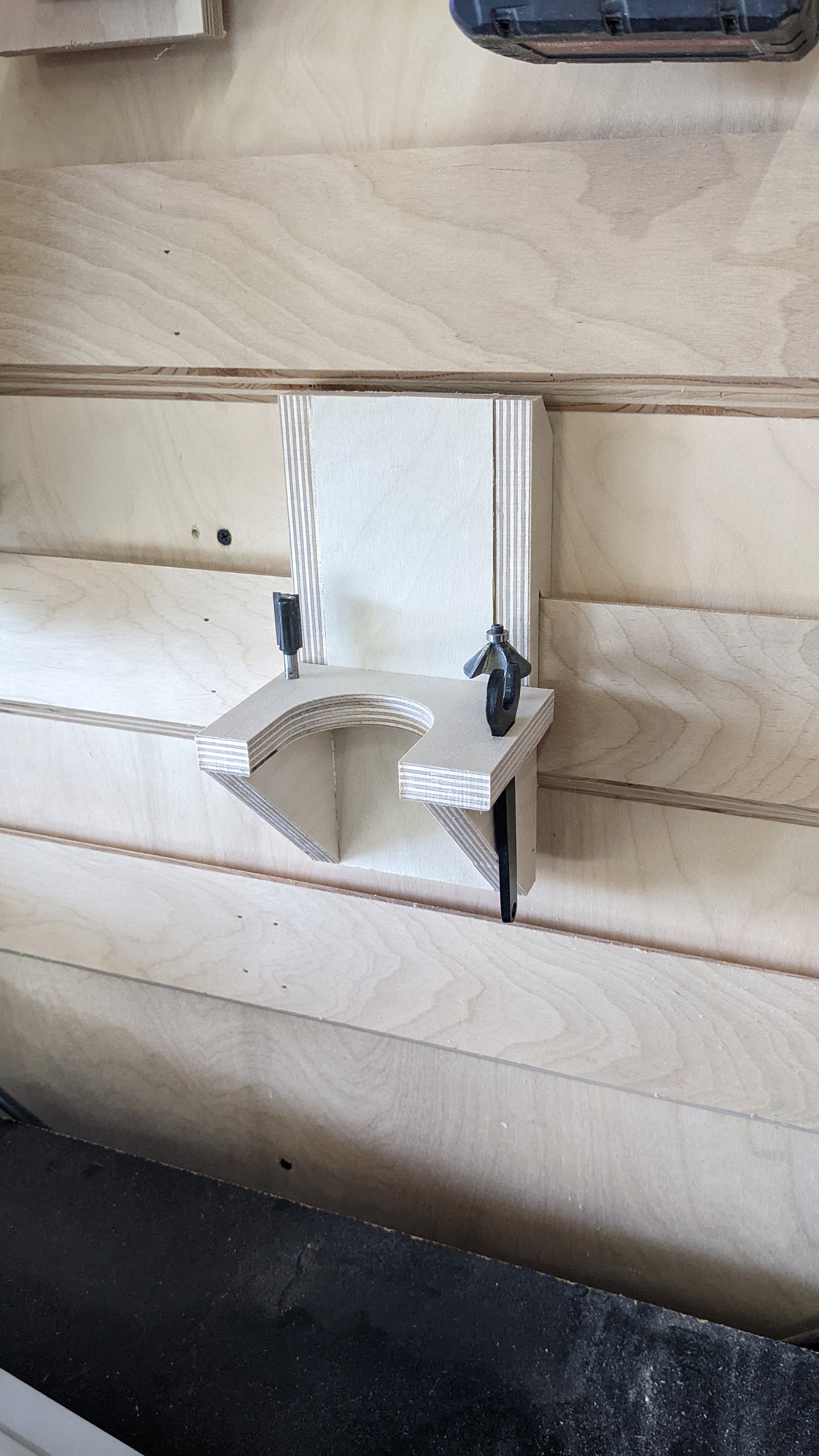 French Cleat Cordless Router Holder Plans - Etsy