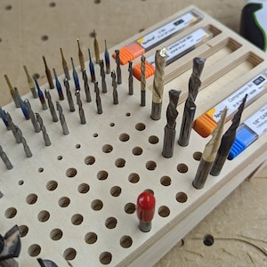 French Cleat Bit Holder Plans - Etsy