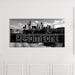 Be Someone Houston Skyline Print – Urban Street Art Wall Decor ...